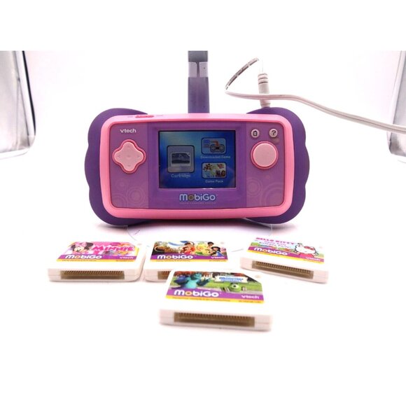 vtech | Toys | Vtech Mobigo Lot Handheld Touch Learning System Pink ...